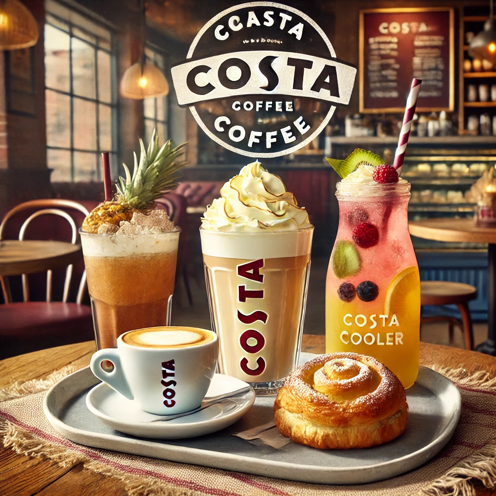 Costa Coffee Uk December Updated 2025 Menu Prices | Menuspot