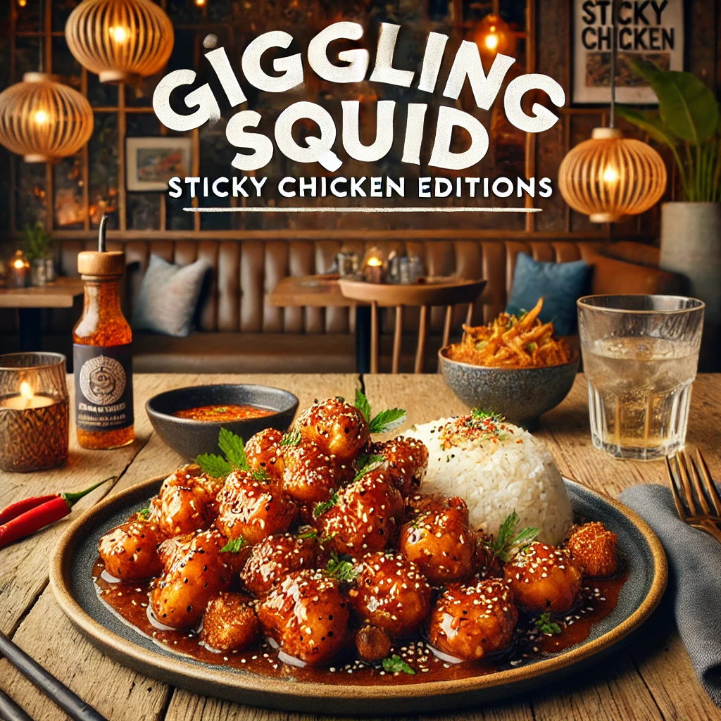 Giggling Squid August Updated 2025 Menu Prices - Menu Spot UK