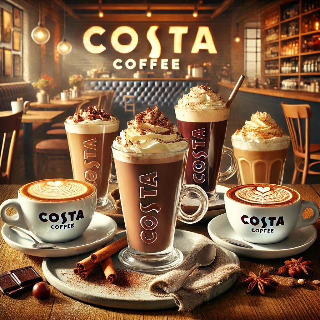 Costa Coffee September Updated 2025 Menu Prices - Menu Spot UK