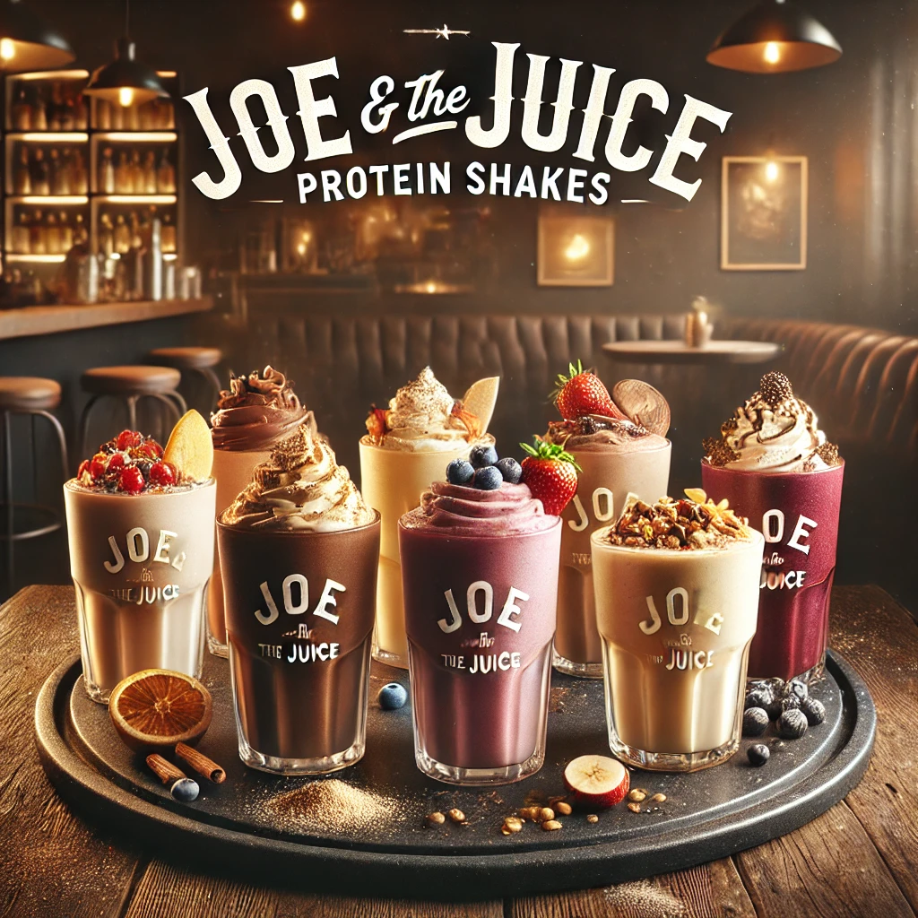 Joe & the Juice August Updated 2025 Menu Prices - Menu Spot UK