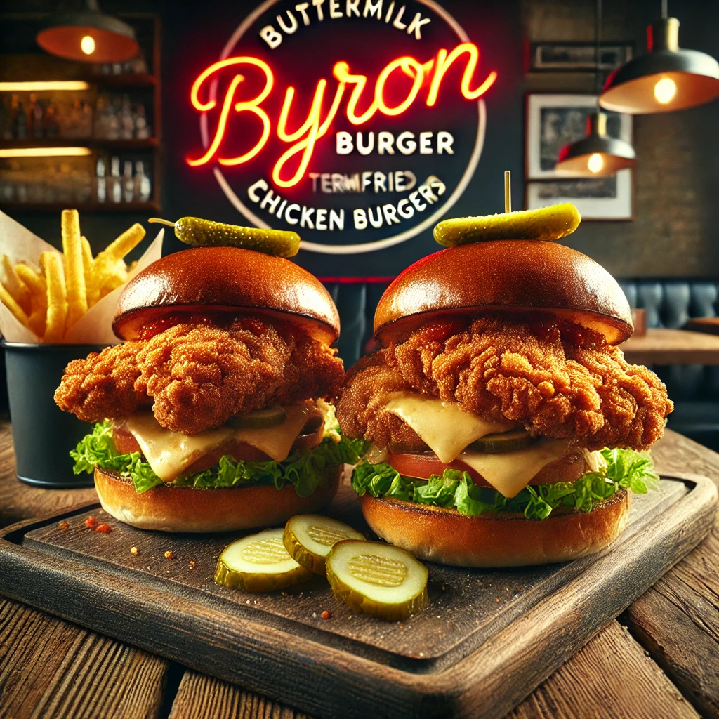 Byron Burger September Updated 2025 Menu Prices - Menu Spot UK