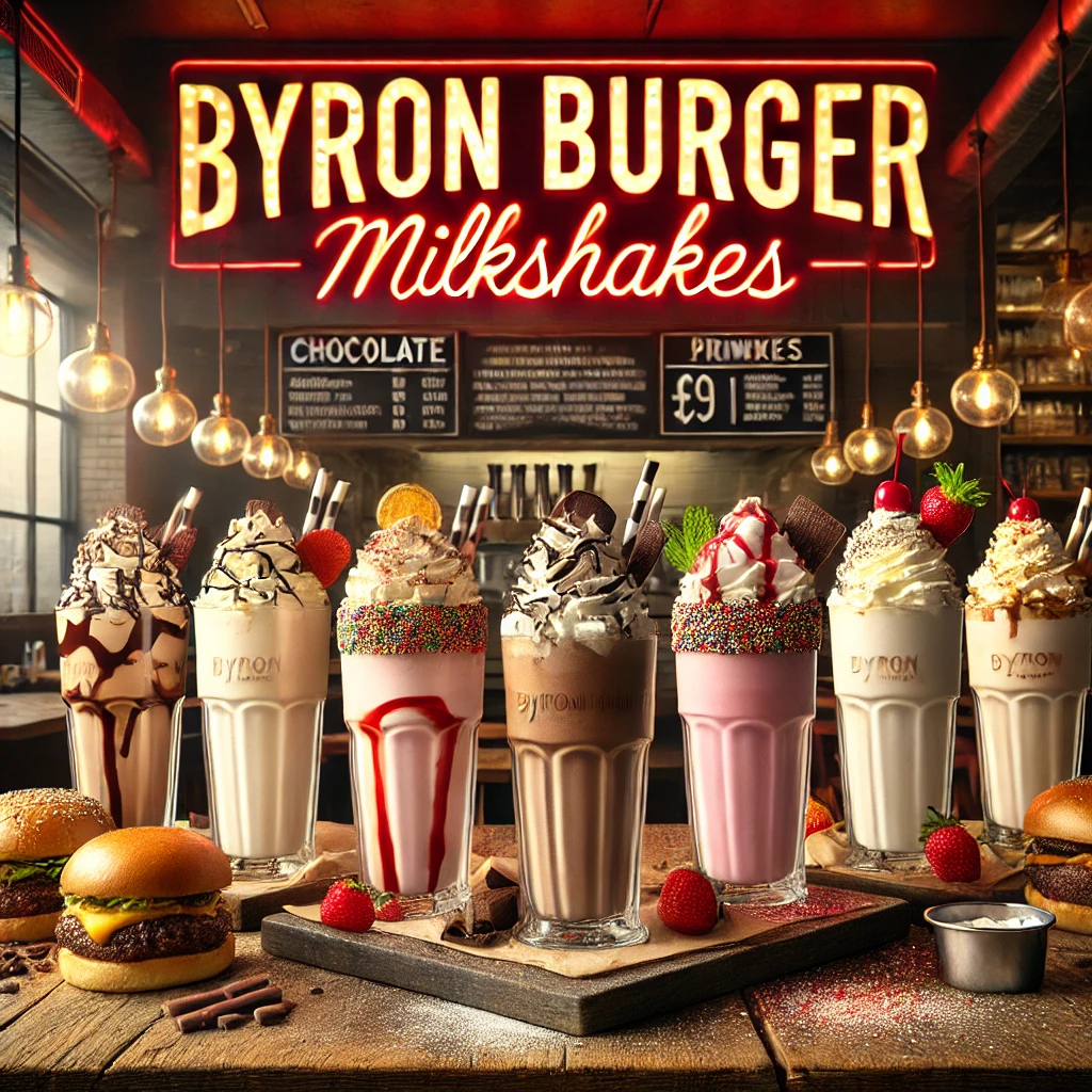 Byron Burger September Updated 2025 Menu Prices - Menu Spot UK