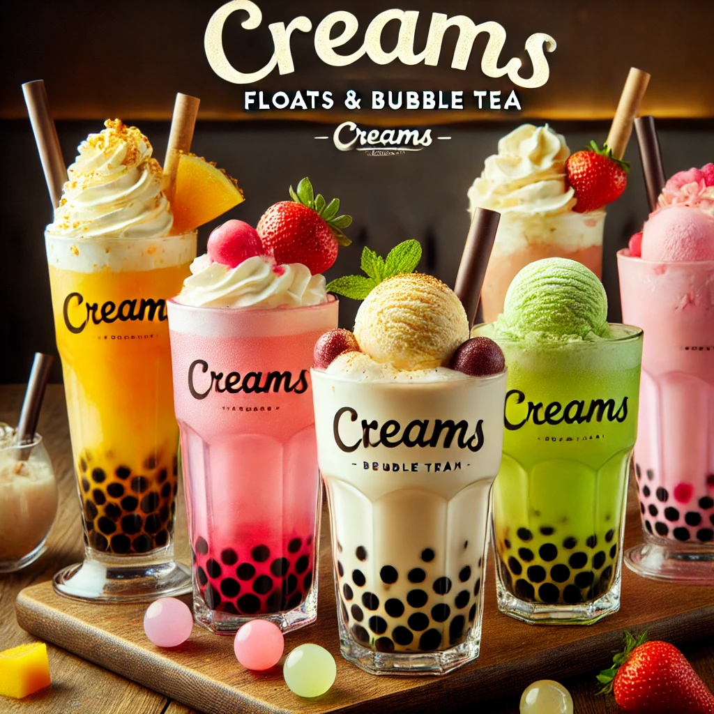 Creams July Updated 2025 Menu Prices - Menu Spot UK