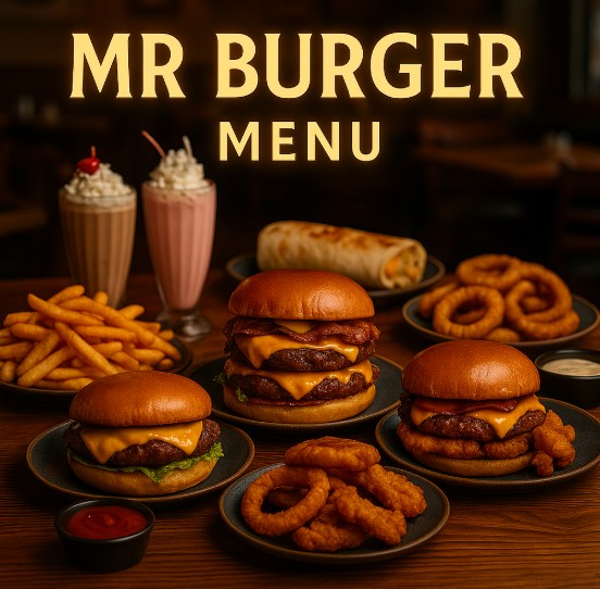 Mr burger Uk December Updated 2025 Menu Prices | Menuspot